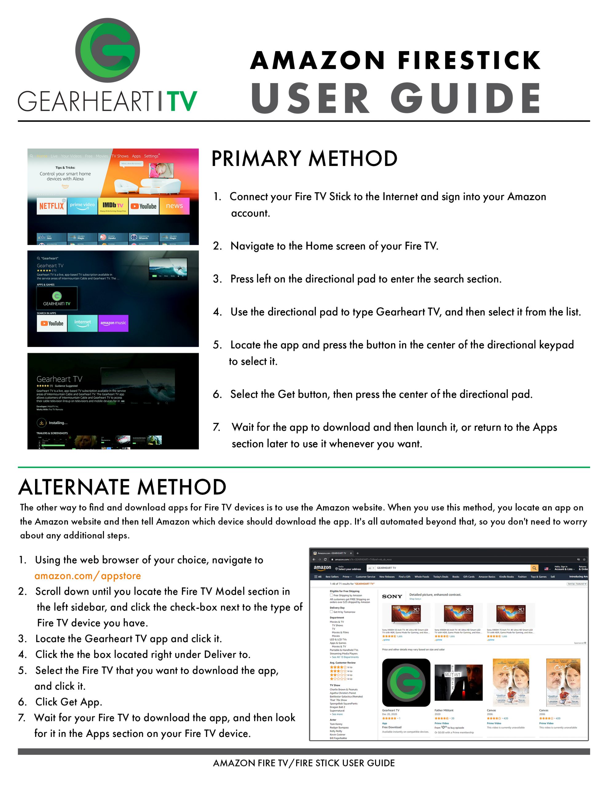Support - Gearheart TV